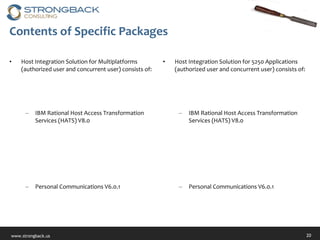 Rational HATS and HIS v8 Overview | PPT