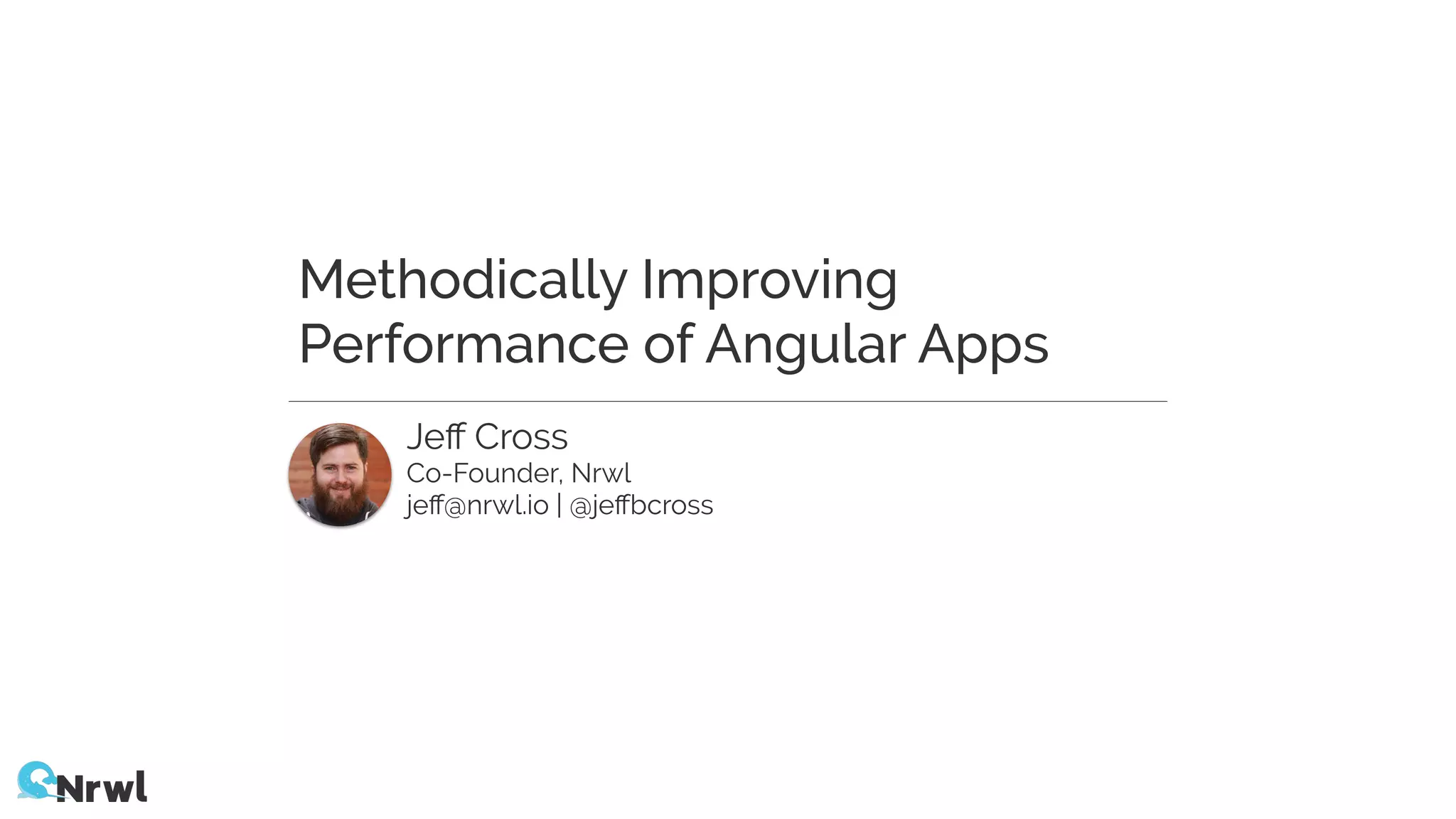 Methodically Improving Performance of Angular Apps | PPT