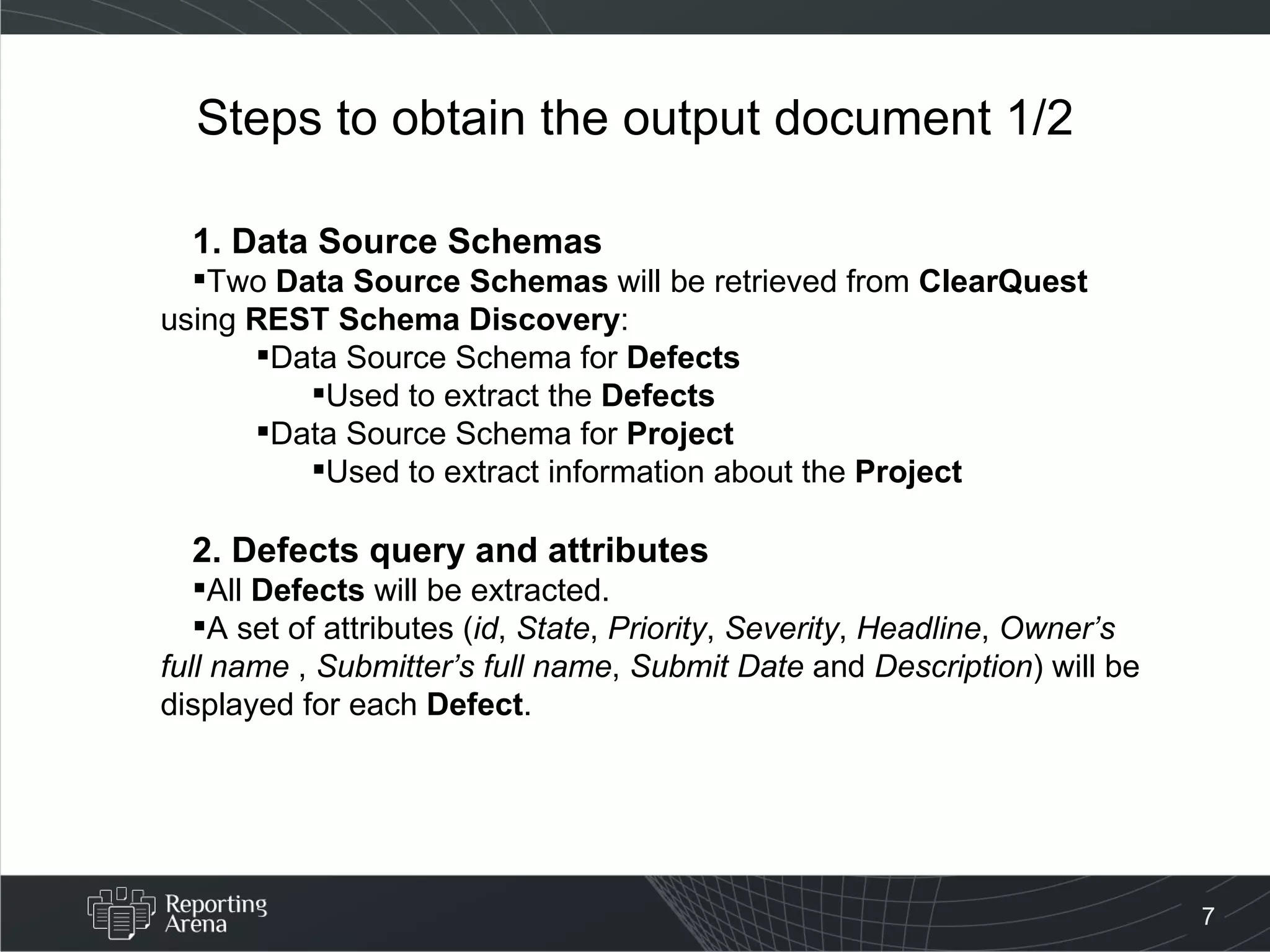 Rational Publishing Engine and Rational ClearQuest | PPT