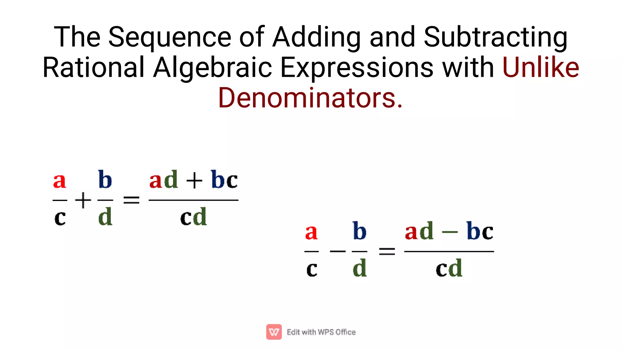 Rational algebraic expression (computer science) | PPT