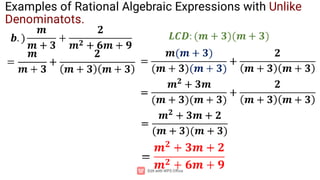 Rational algebraic expression (computer science) | PPT