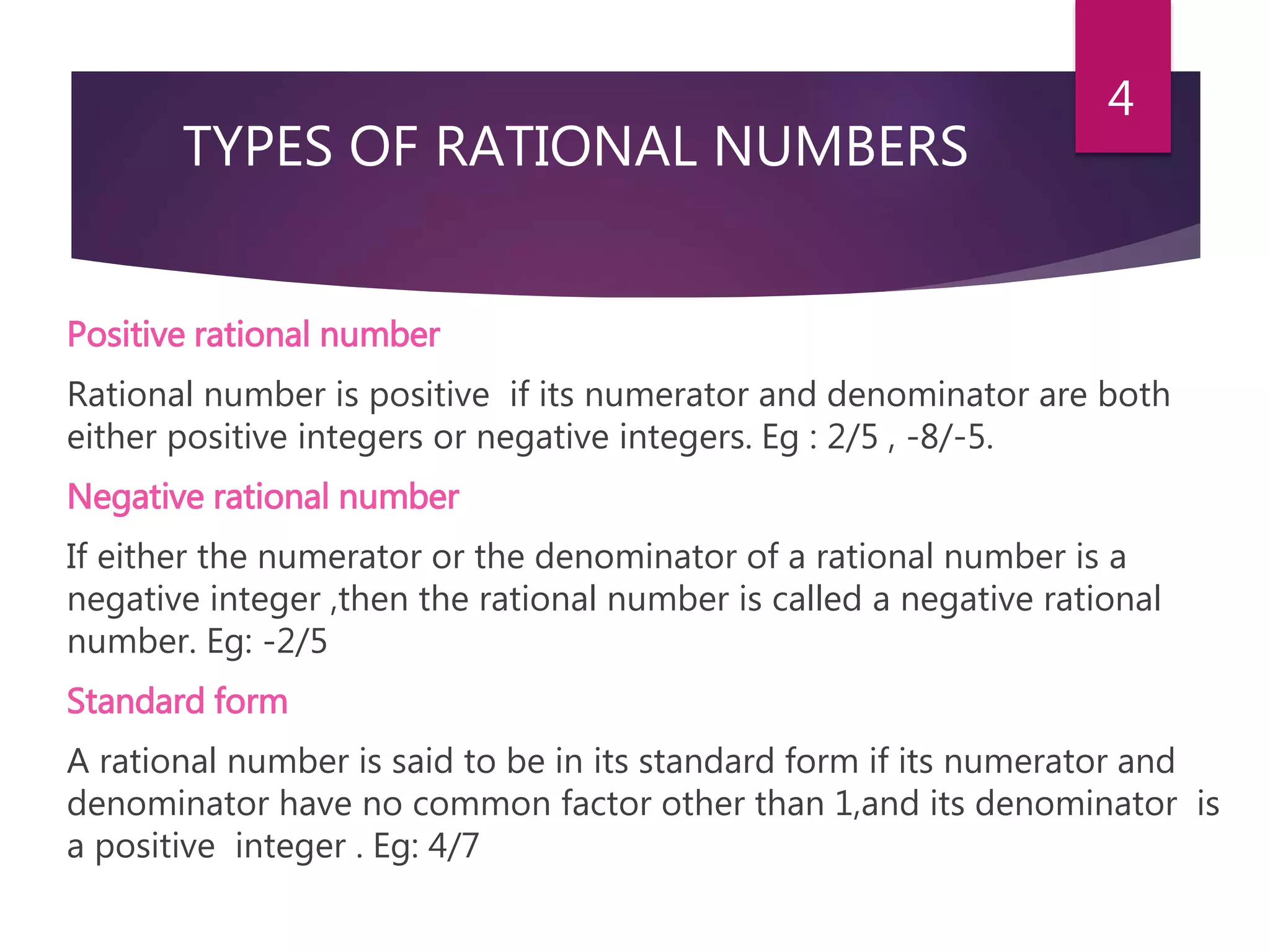 Rational and irrational numbers | PPTX