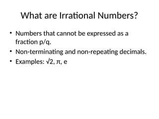 understanding Rational_and_Irrational_Numbers. pptx | PPTX