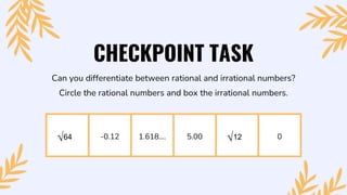 Rational and Irrational Numbers Lesson for Middle School.pptx