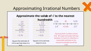 Rational and Irrational Numbers Presentation.pptx