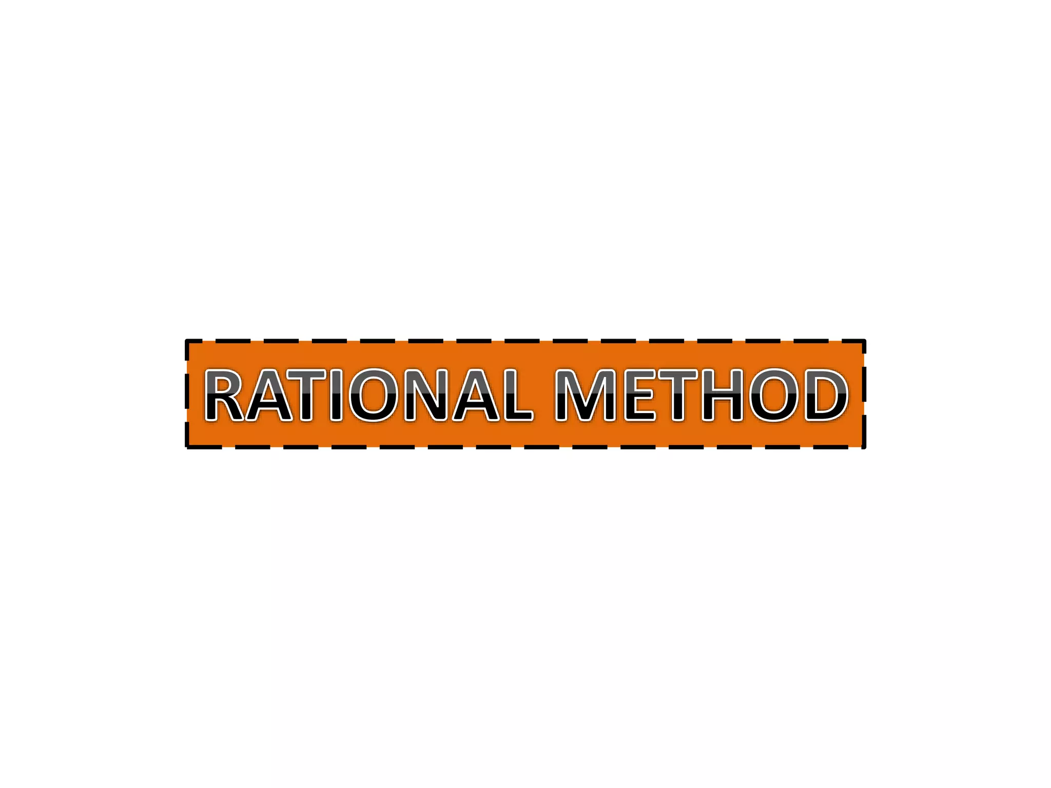 Rational and scs method for peak discharge | PPTX