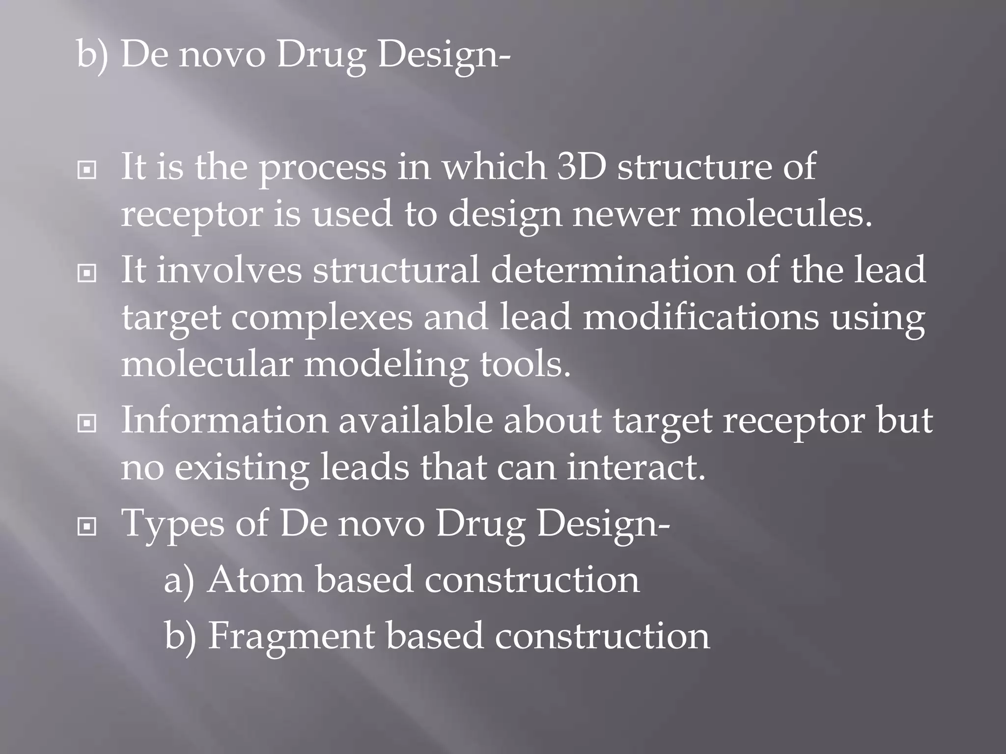 RATIONAL AND TRADITIONAL DRUG DESIGN Drug Discovery.pptx
