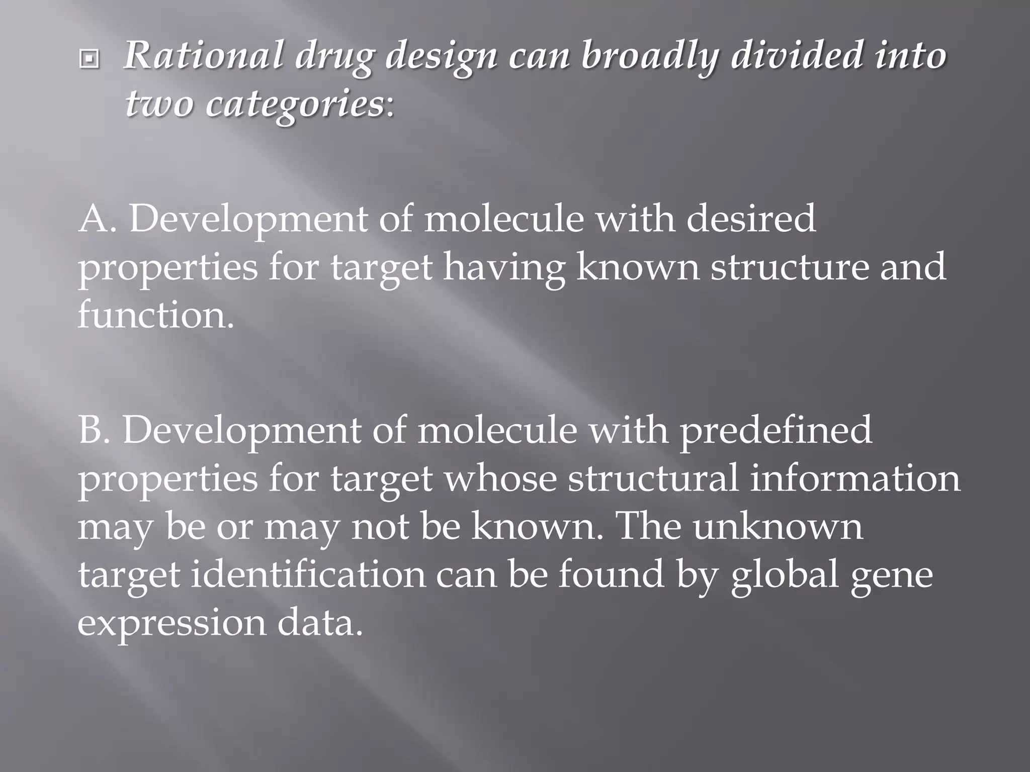 RATIONAL AND TRADITIONAL DRUG DESIGN Drug Discovery.pptx
