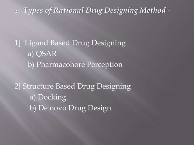RATIONAL AND TRADITIONAL DRUG DESIGN Drug Discovery.pptx | Pharmaceutical Industry | Industries