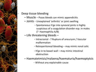 Rational approach to evaluate a bleeding patient 2014 | PDF