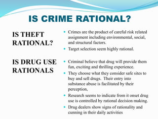 Rational choice theory | PPTX