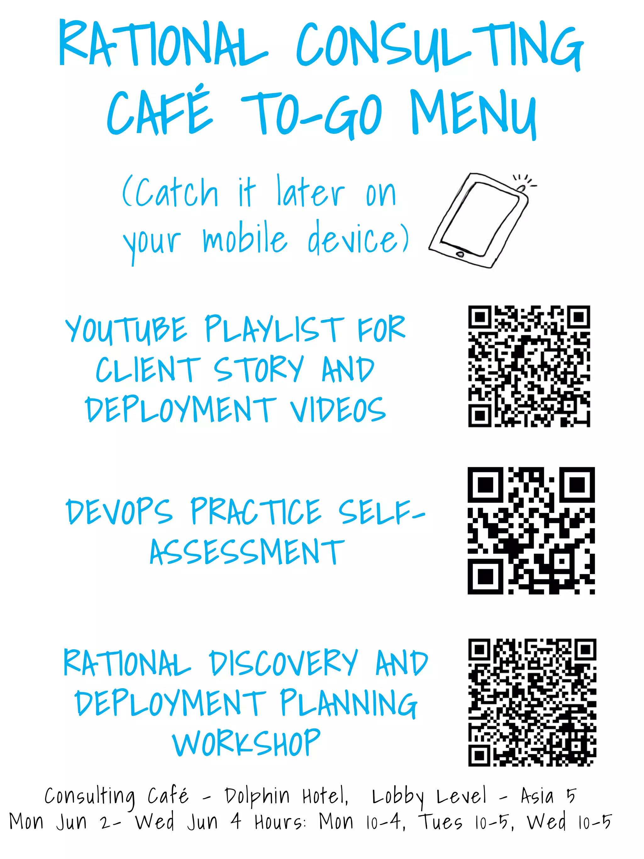 Rational consulting café to go menu | PDF