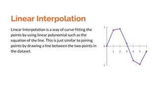 Shape Preserving Interpolation Using C2 Rational Cubic Spline | PPT