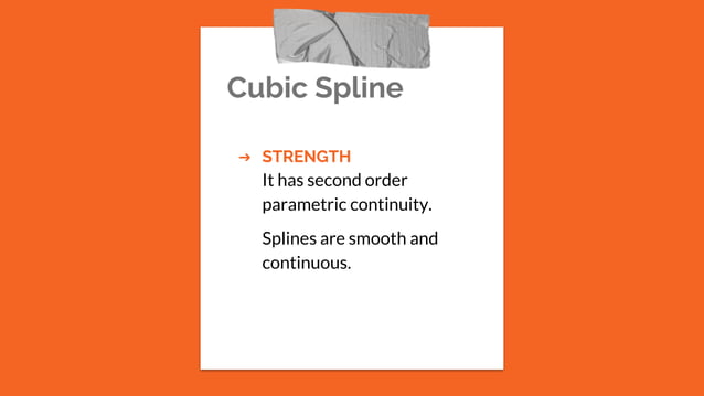 Shape Preserving Interpolation Using C2 Rational Cubic Spline | PPT