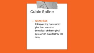 Shape Preserving Interpolation Using C2 Rational Cubic Spline | PPT