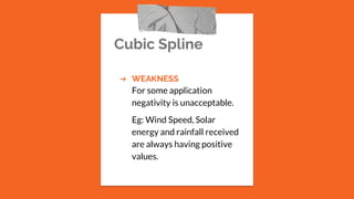 Shape Preserving Interpolation Using C2 Rational Cubic Spline | PPT