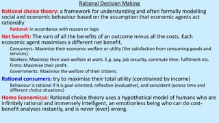 Rational decision making | PPT