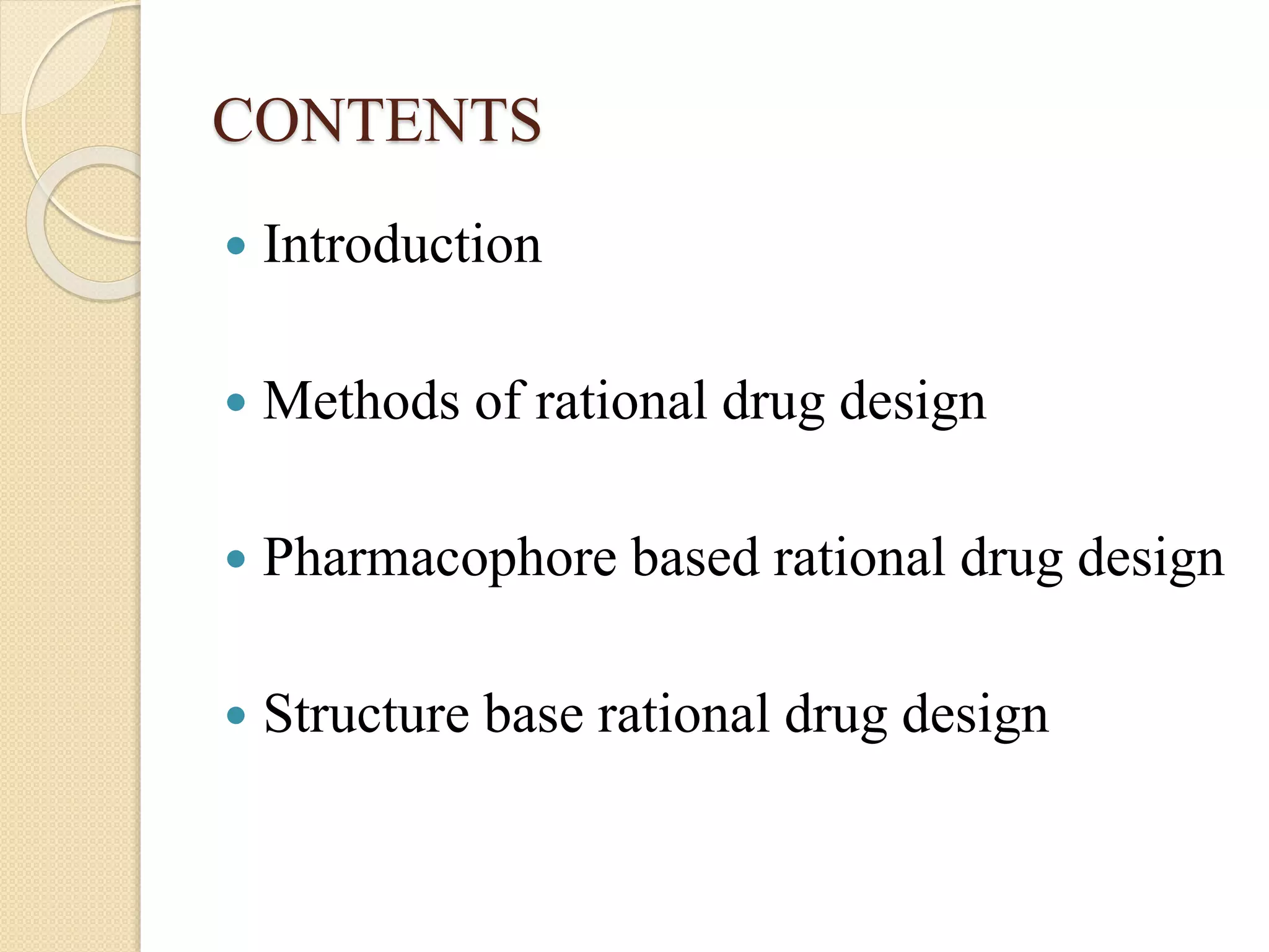 Rational drug design method | PPTX