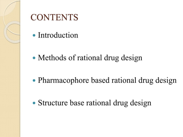 Rational drug design method | PPTX