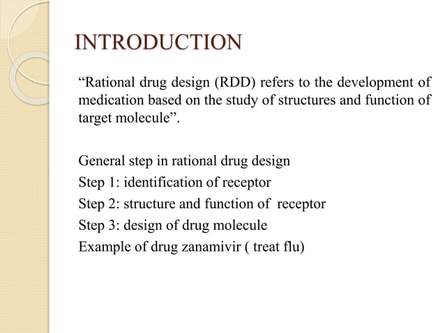 Rational drug design method | PPTX
