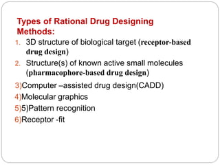 Rational drug design | PPTX