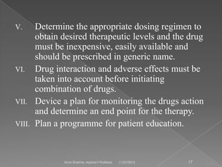 Rational drug therapy | PPTX