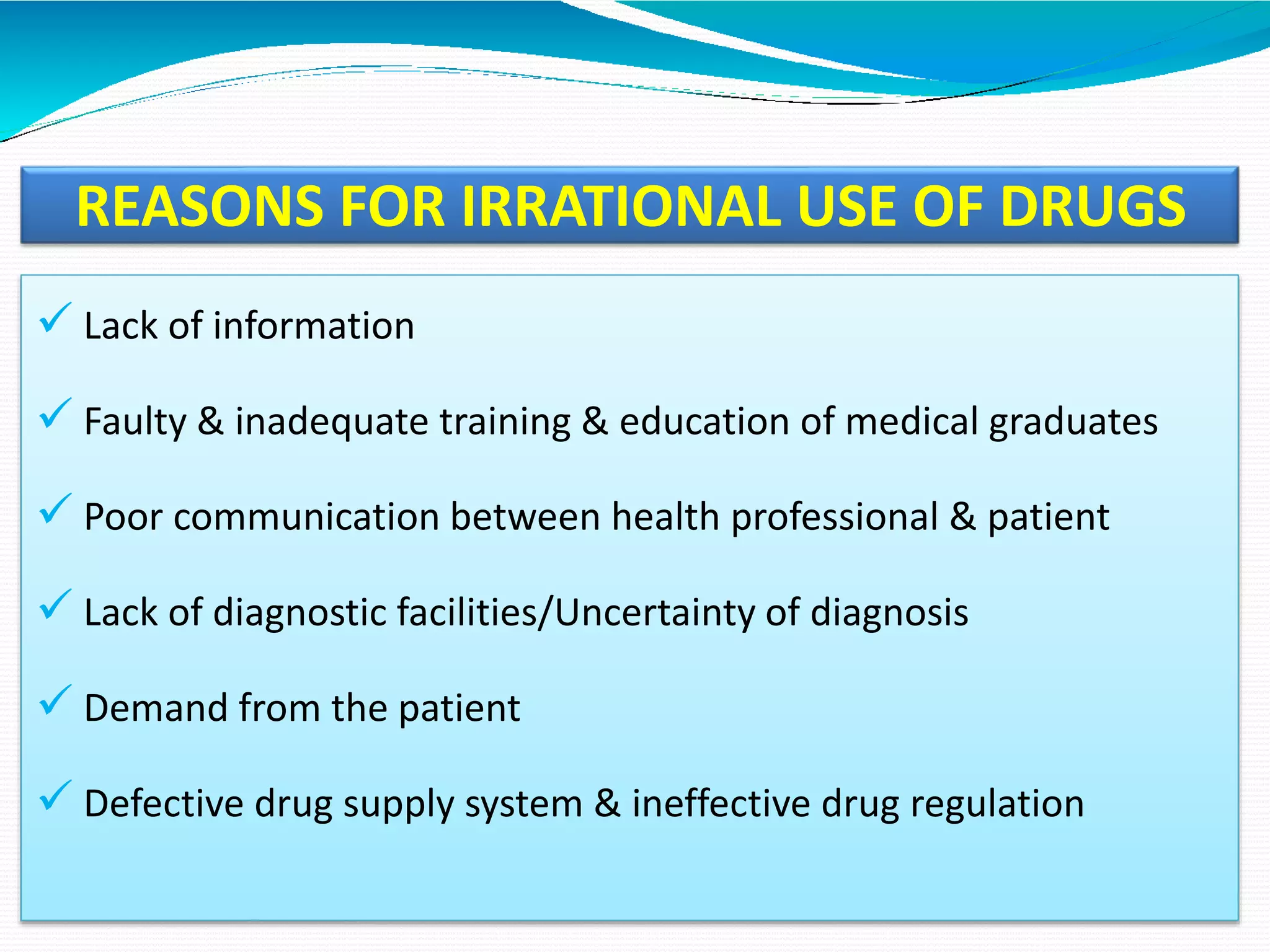 Rational drug therapy A.R.S. | PPTX
