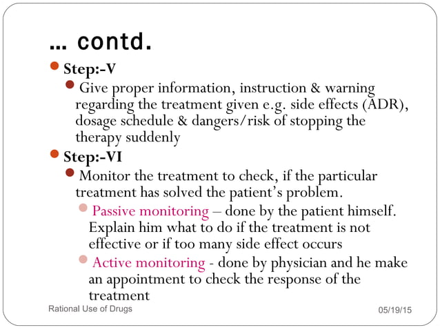 Rational drug use | PPT