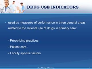 Rational drug use | PPTX