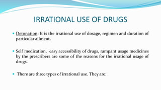 Rational drug use | PPTX