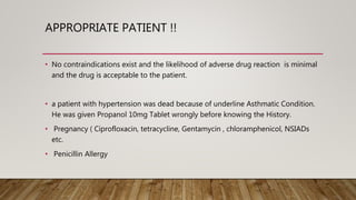 Rational drug use | PPTX