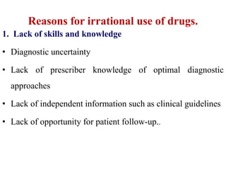 Rational drug use | PPTX