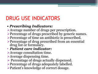 Rational drug use | PPTX