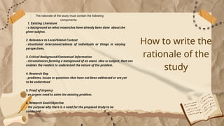 Rationale-of-the-study.pptx,study, rationale | PPTX