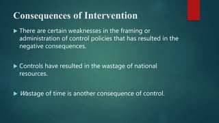 Rationale and extent of state intervention | PPTX