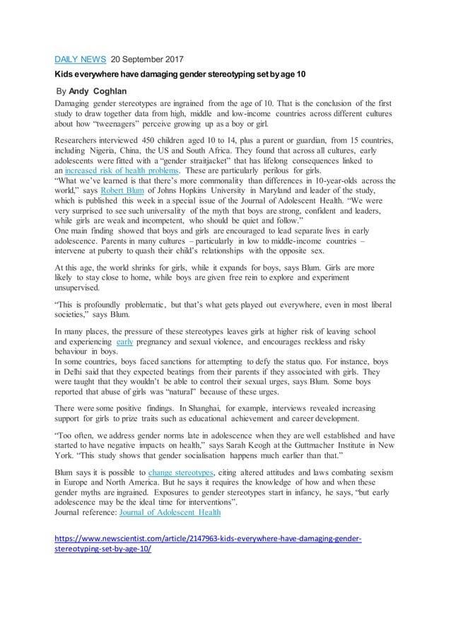 Rationale articles | DOCX | Parenting Teens | Parenting