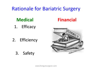 Rationale for Bariatric surgery: Medical & Financial Arguments | PPTX