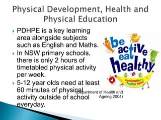 Rationale for teaching pdhpe in schools | PPTX
