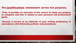 Rationale justification significance of study | PPTX