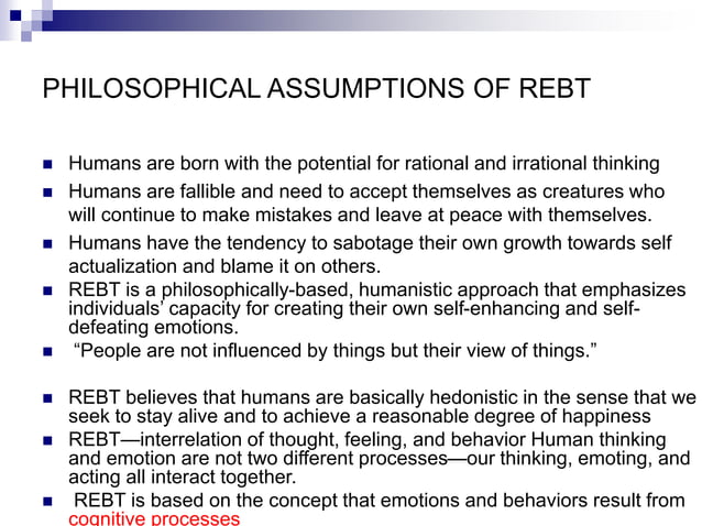 Rational Emotive Behavioral Therapy summary.ppt