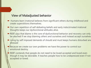 Rational Emotive Behavioral Therapy summary.ppt