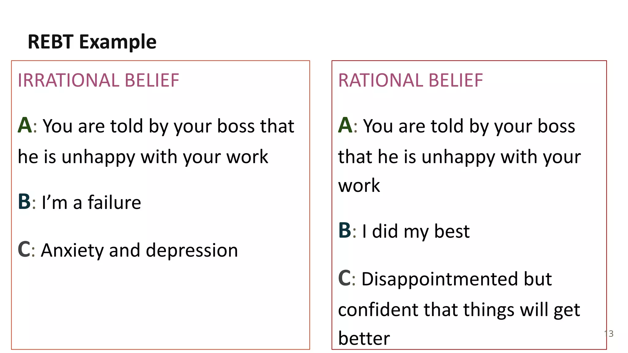 Rational Emotive Behaviour Therapy | PDF