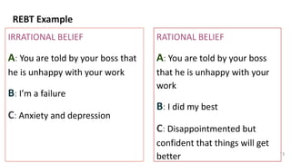 Rational Emotive Behaviour Therapy | PDF