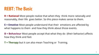 Rational Emotive Behaviour Therapy | PDF