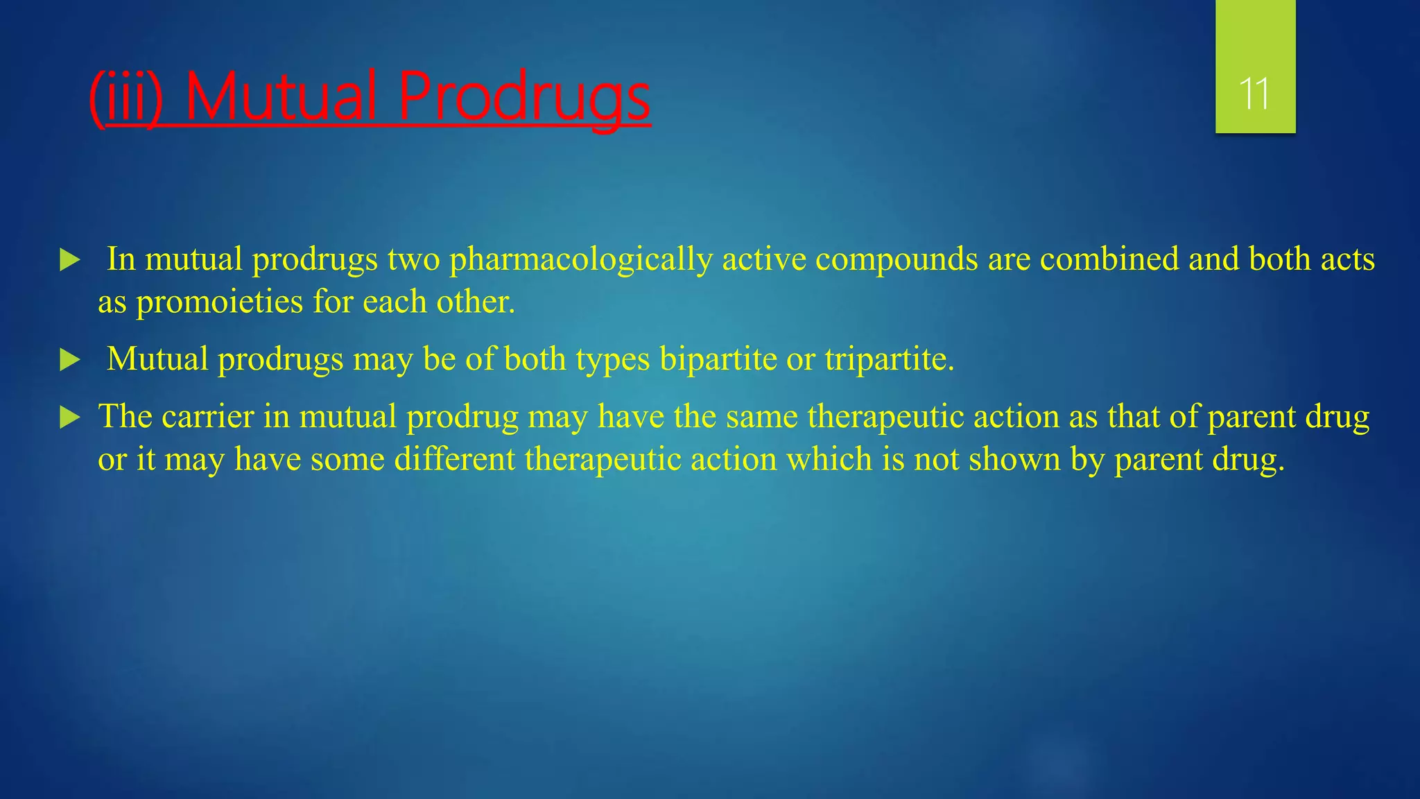 Rationale of prodrug design and practical consideration of | PPTX
