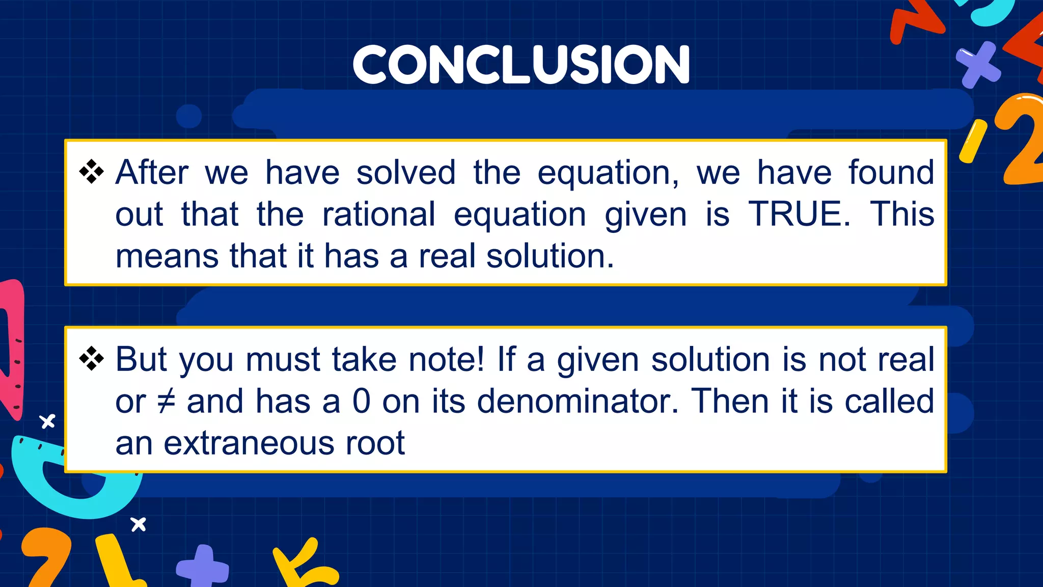 Rational equation ex | PPT