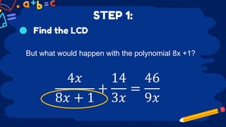 Rational equation ex | PPTX
