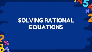 Rational equation ex | PPT