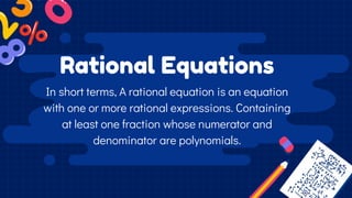 Rational equation ex | PPT