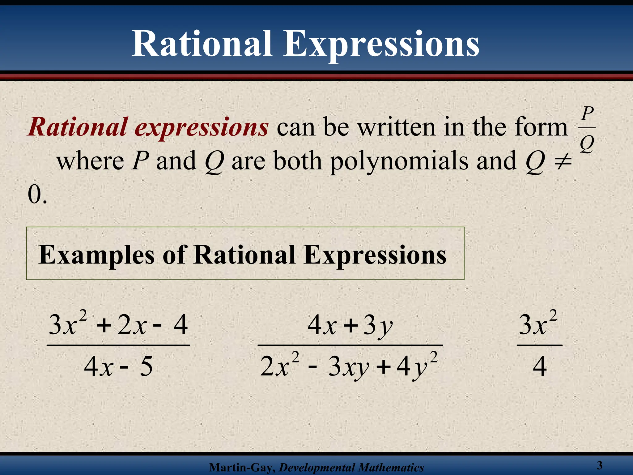 Rational Algebraic Expression Math 8.ppt